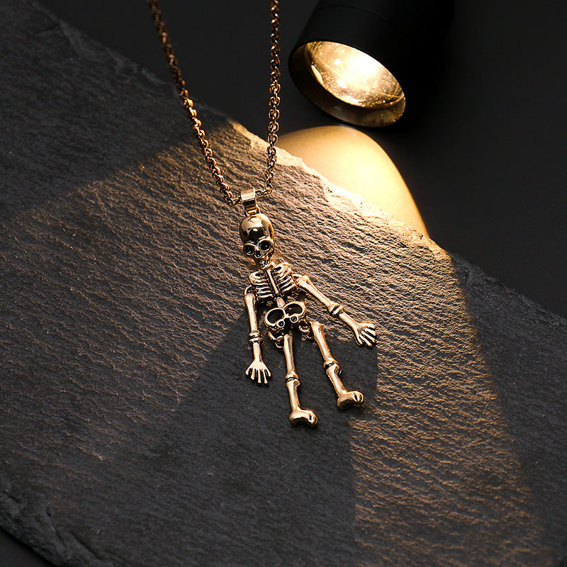 Skeleton Pendant Necklace – Goth N' Rock