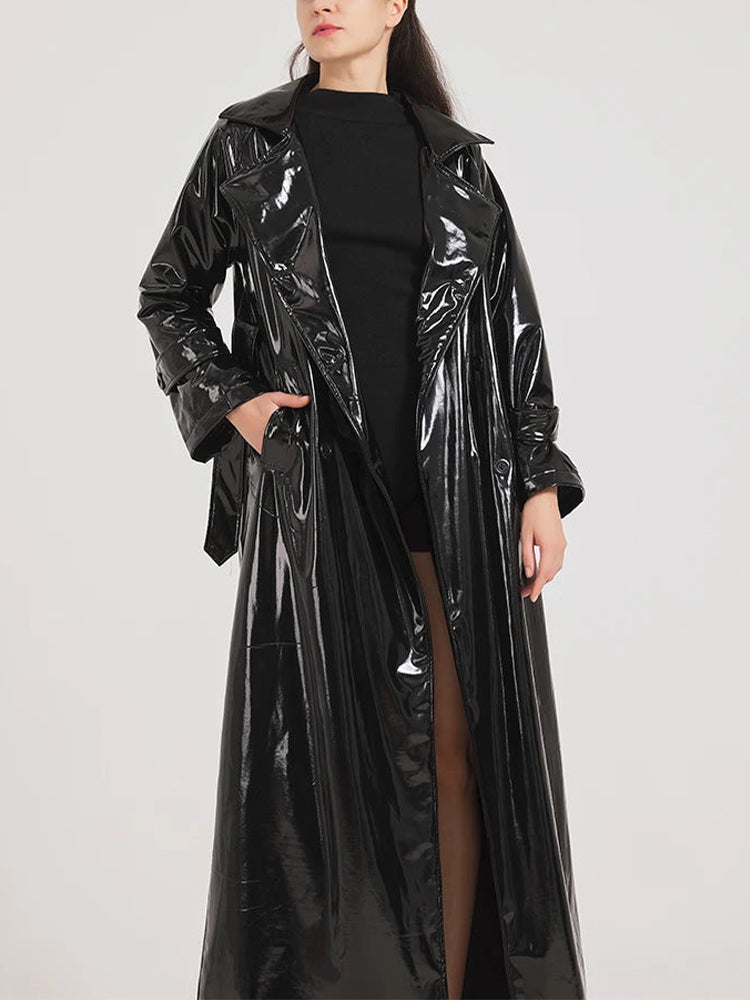 Women's Shiny Reflective Coat – Goth N' Rock