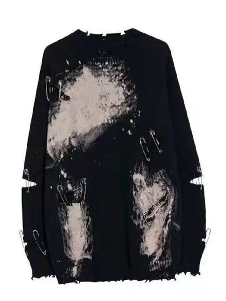 Gothic Ripped Pullover – Goth N' Rock
