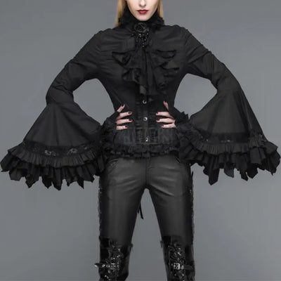 Gothic Style Women's Tops – Page 11 – Goth N' Rock