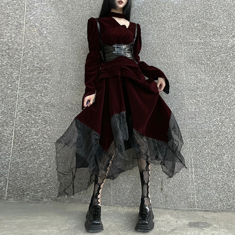 Gothic Long Dress – Goth N' Rock