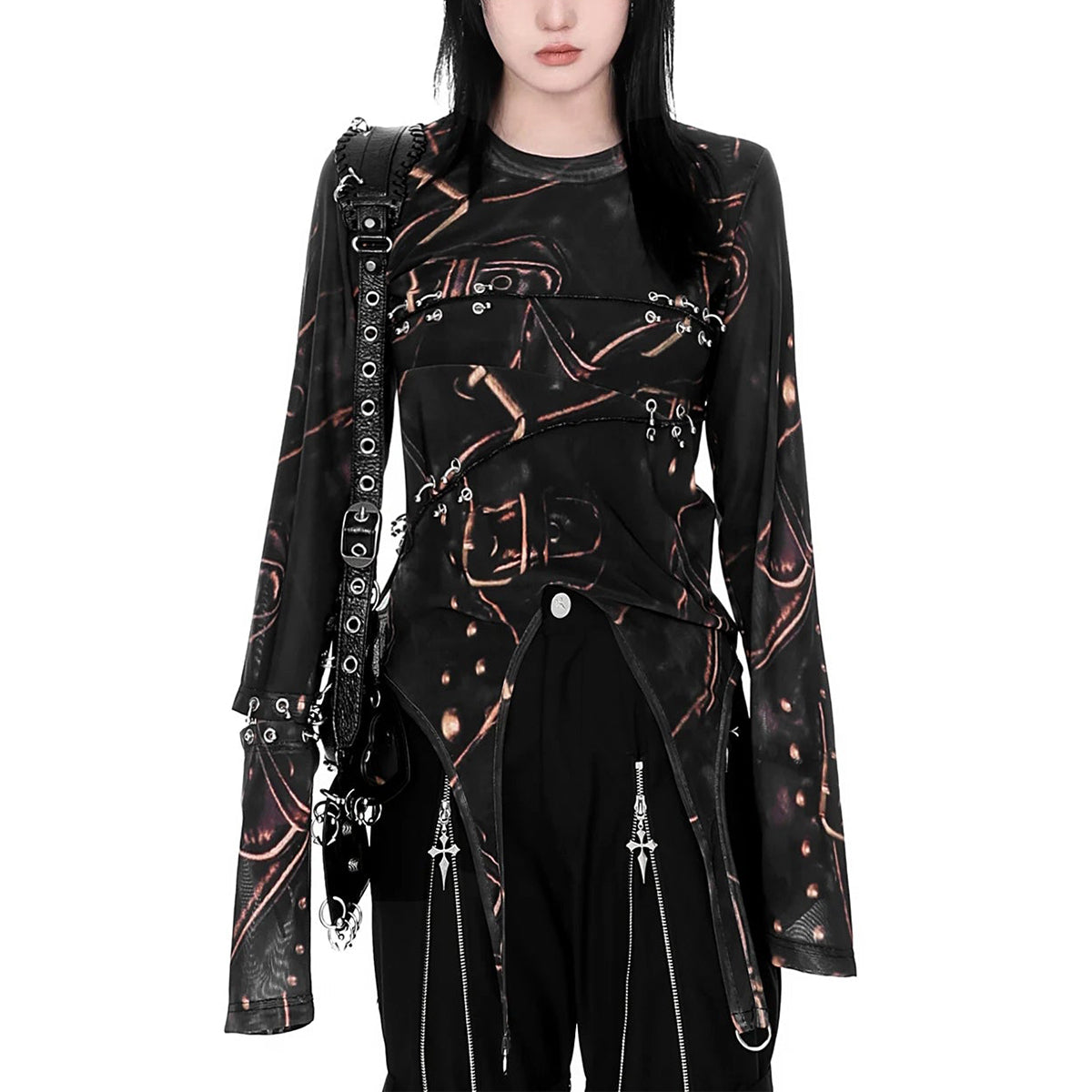 Women's Gothic Long Sleeve Top – Goth N' Rock