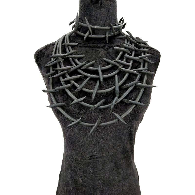 Gothic Spiked Necklace | Bold & Edgy Gothic Jewelry – Goth N' Rock