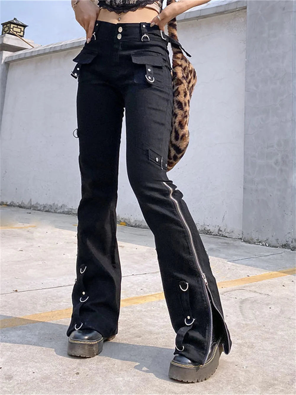Women's Gothic Cargo Pants – Goth N' Rock