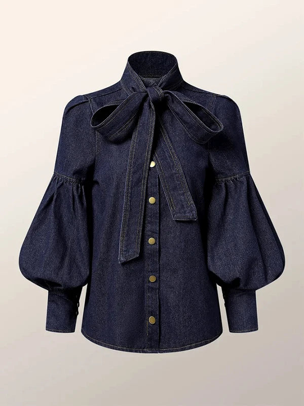 Women's Denim Blouse – Goth N' Rock