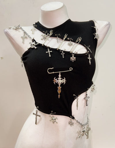 Gothic Style Women's Tops – Page 14 – Goth N' Rock