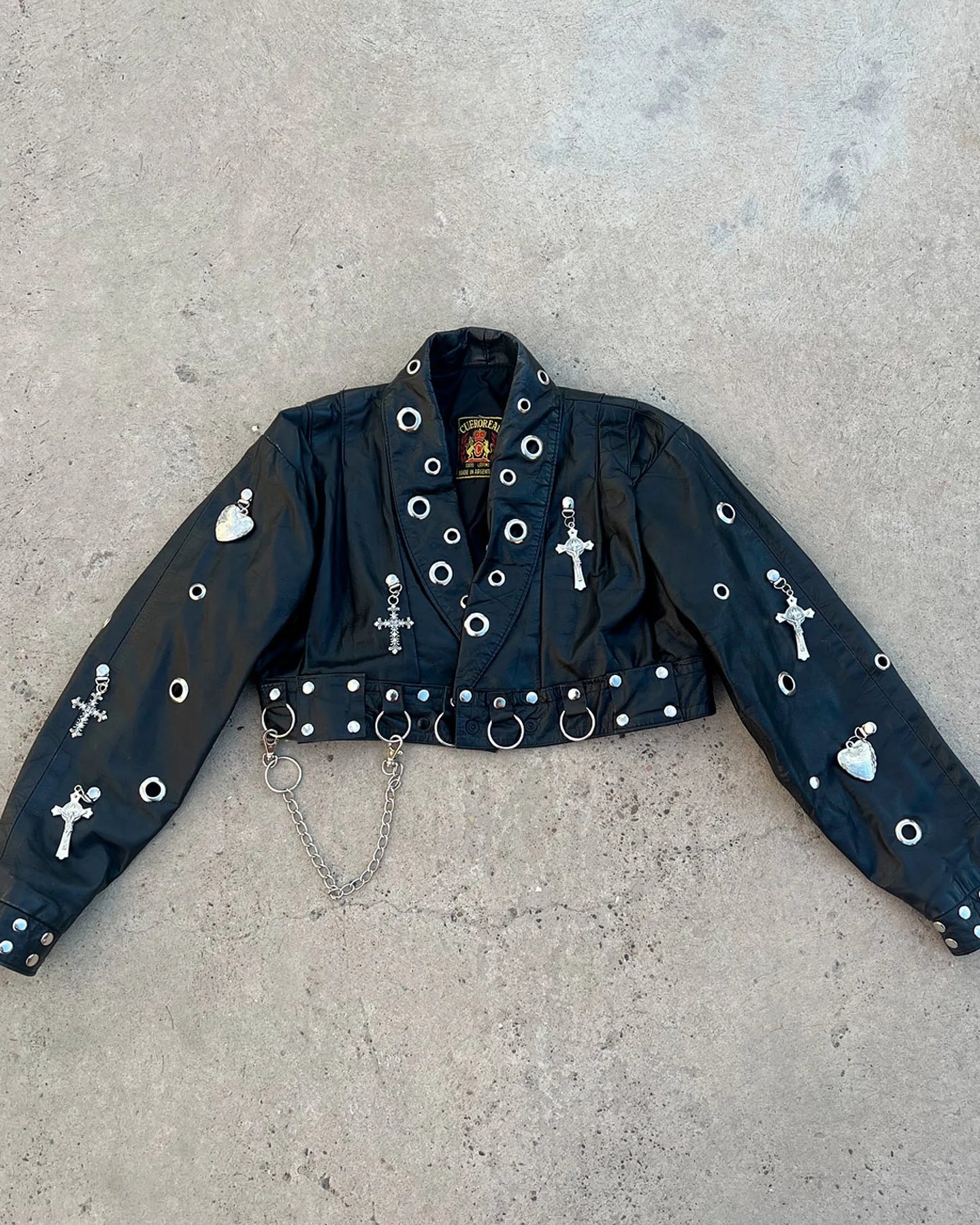 Women's Gothic Leather Jacket Black – Goth N' Rock