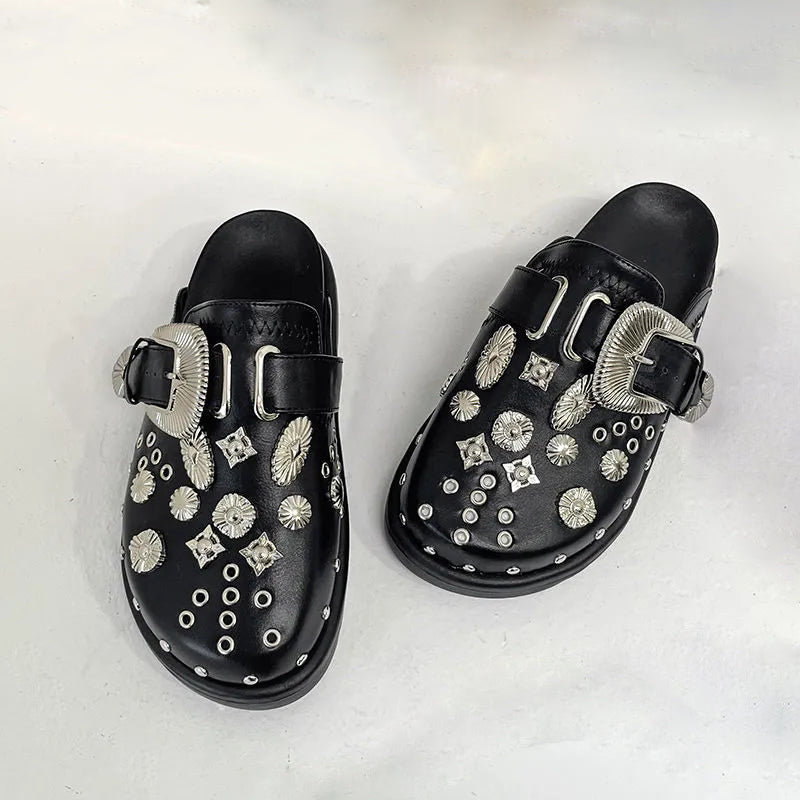 Punk Rock Slippers | Stylish & Comfortable Gothic Footwear – Goth N' Rock