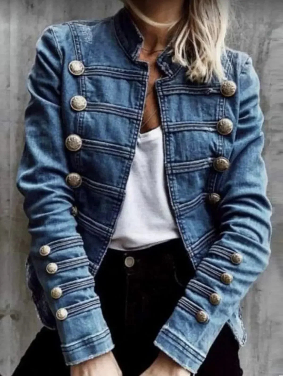Women's Vintage Denim Jacket – Goth N' Rock