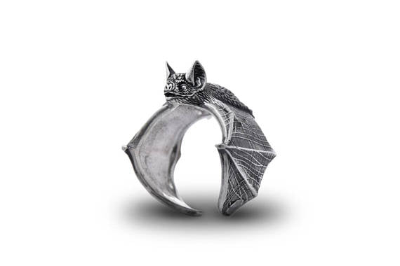 Unisex Bat Ring – Goth N' Rock