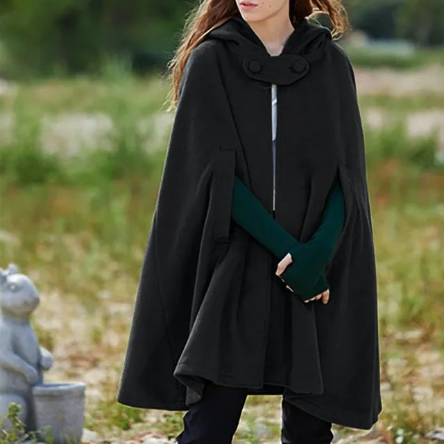 Women's Hooded Cloak Black – Goth N' Rock