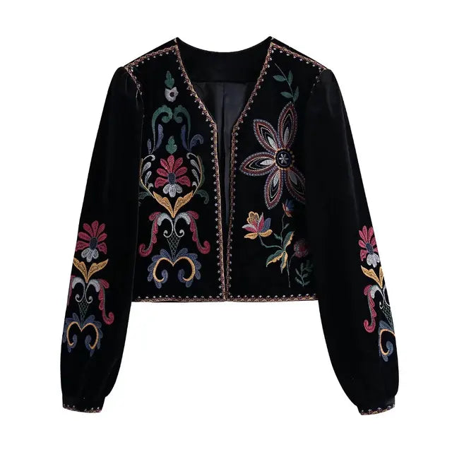 Women's Embroidery Jacket – Goth N' Rock