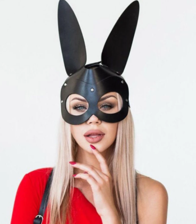 Boudoir Bunny Mask – Goth N' Rock