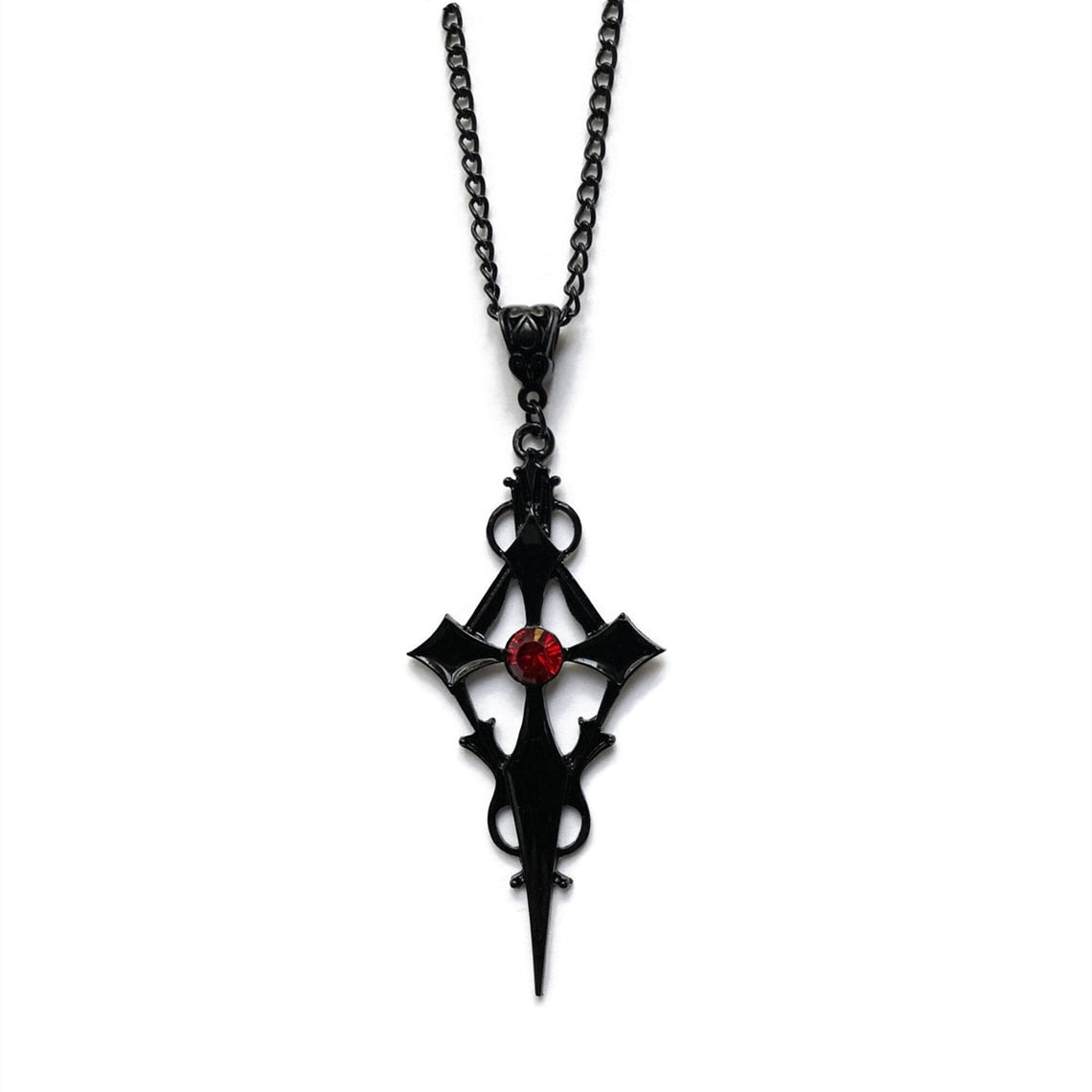 Vampire Cross Necklace – Goth N' Rock