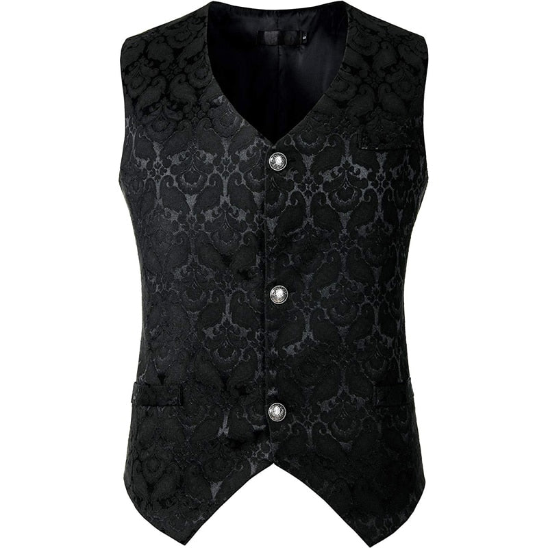 Men's Gothic Vest | Edgy & Classic Gothic Fashion – Goth N' Rock