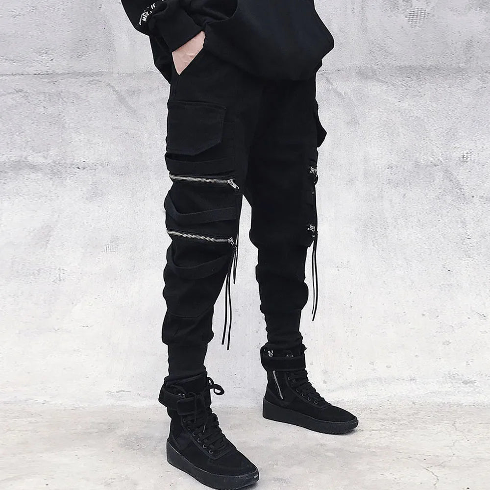Men's Zipper Joggers – Goth N' Rock