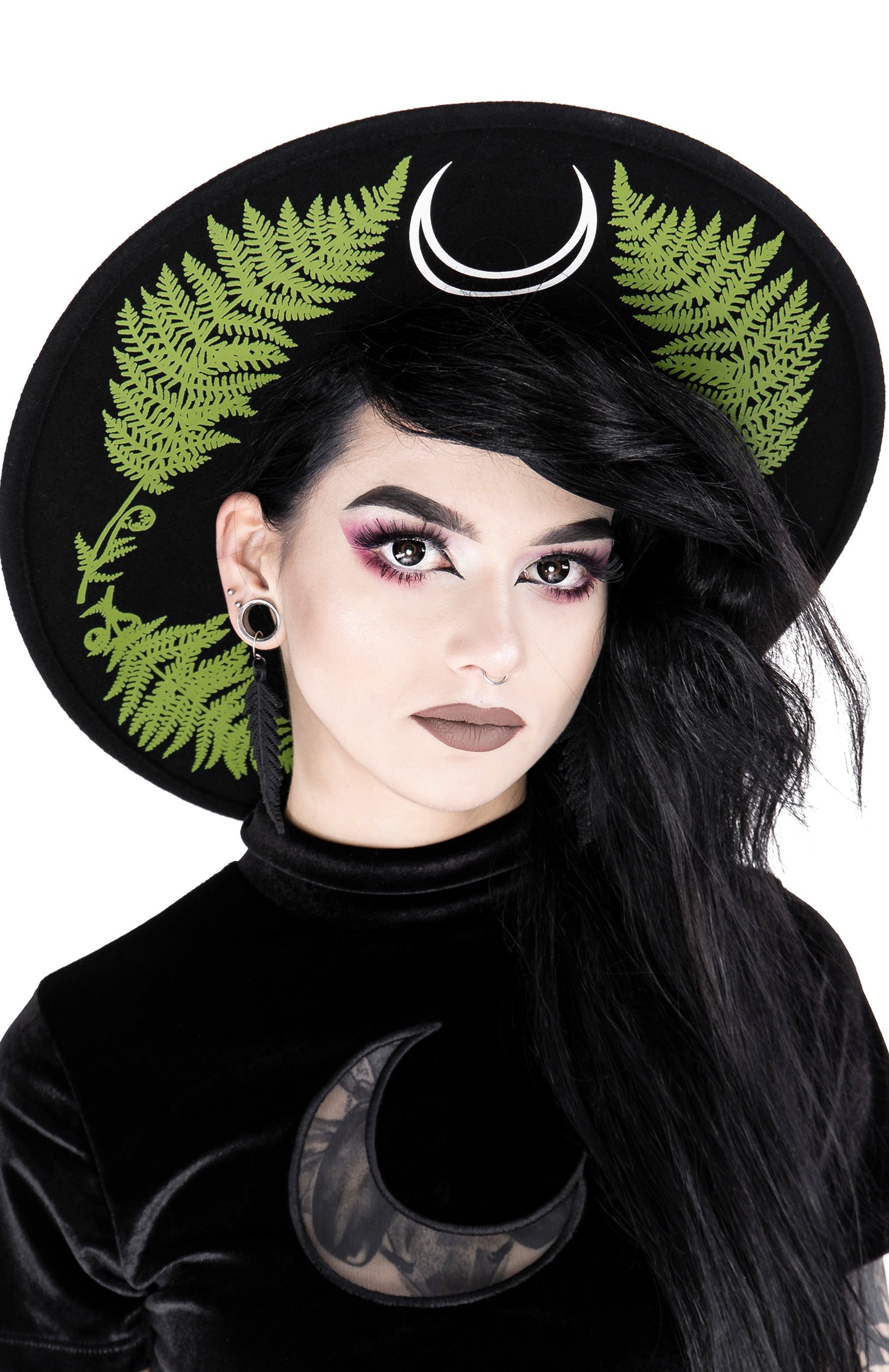 Fern Forest Witch Hat – Goth N' Rock