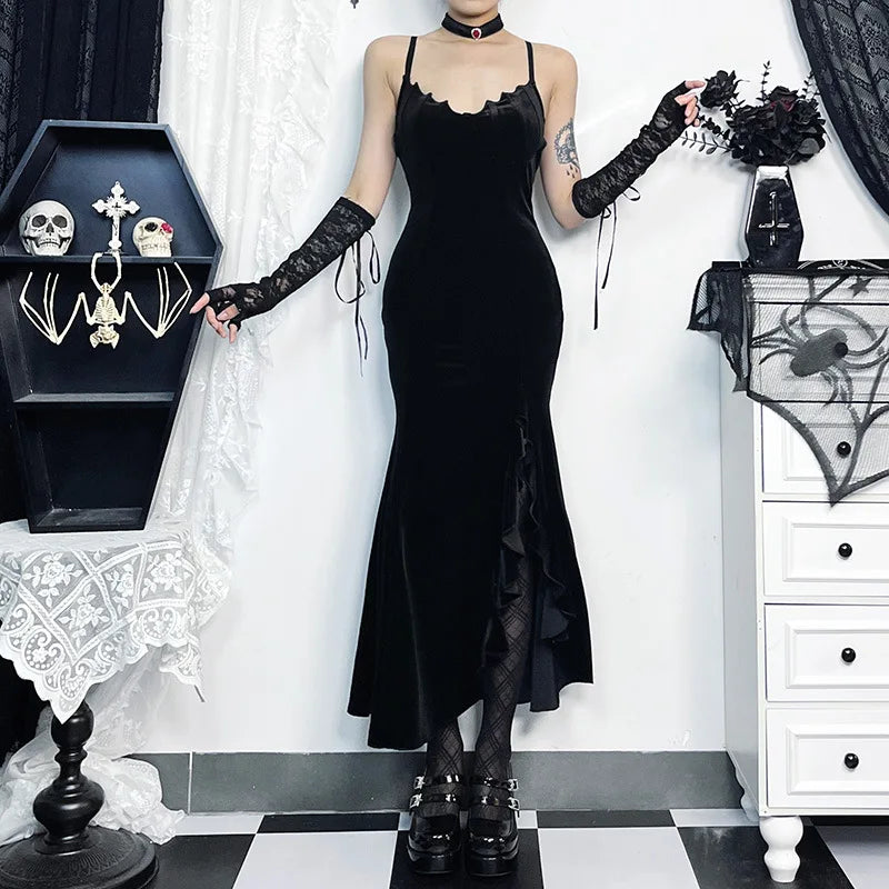 Gothic Evening Dress – Goth N' Rock