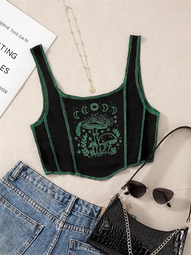 Gothic Crop Top – Goth N' Rock
