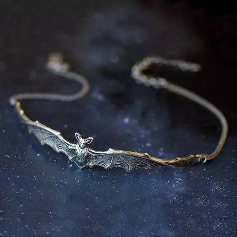 Gothic Bat Choker – Goth N' Rock