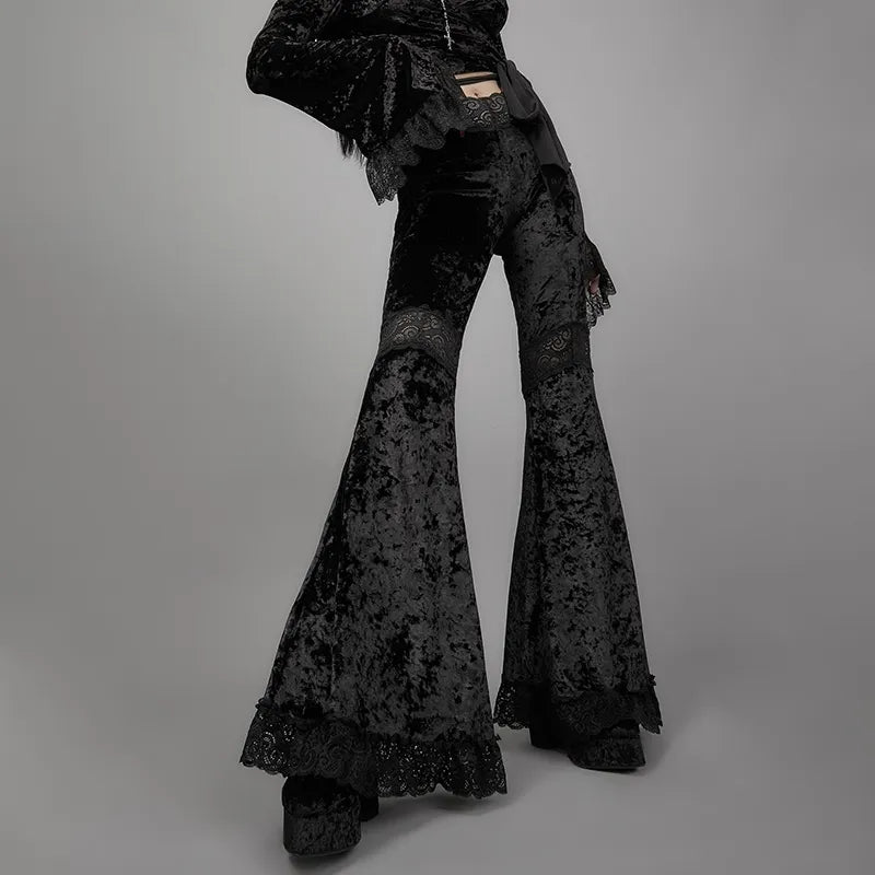 Gothic Flared Pants – Goth N' Rock