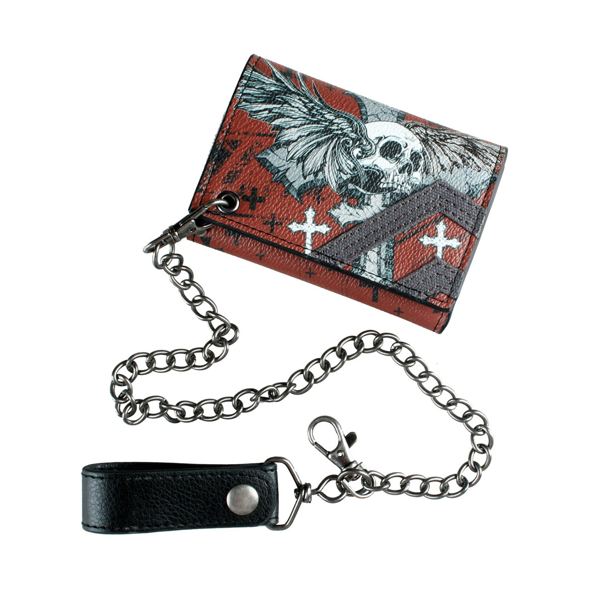 Men's Skull Wallet – Goth N' Rock