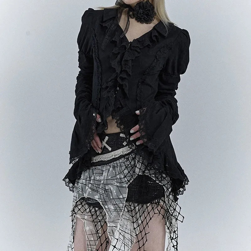 Women's Gothic Blouse – Goth N' Rock