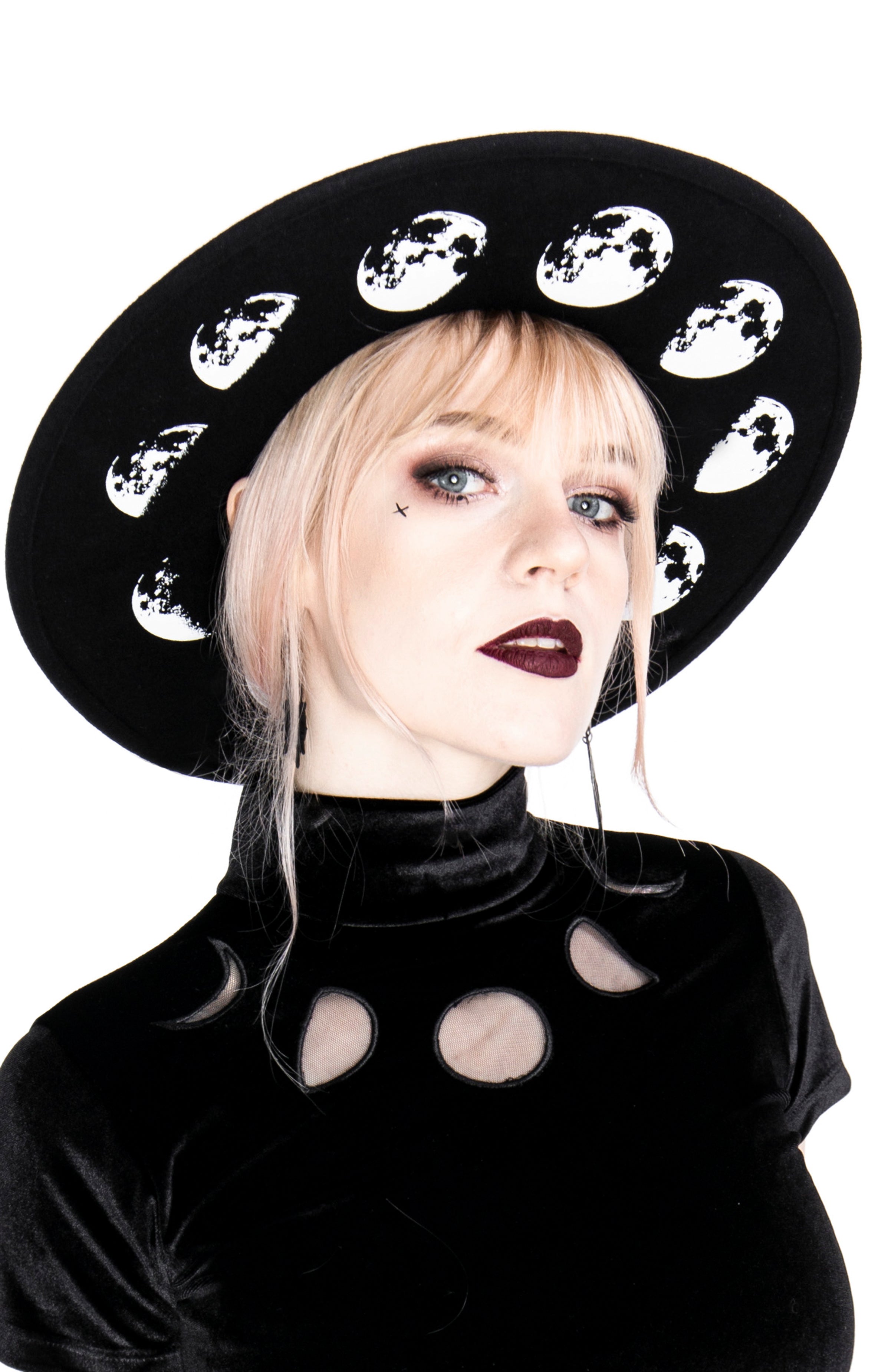 Moon Phases Hat – Goth N' Rock