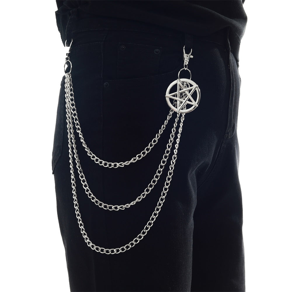 Unisex Punk Pants Chain – Goth N' Rock