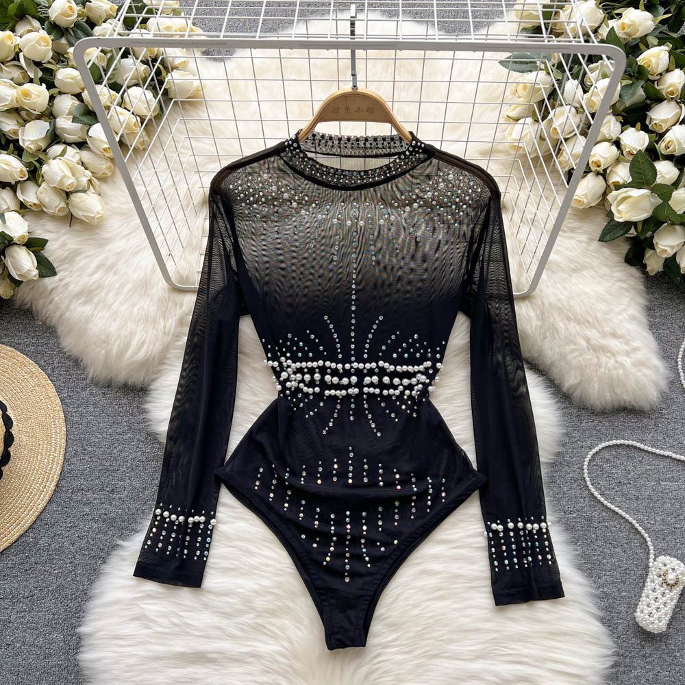 Beaded Bodysuit – Goth N' Rock