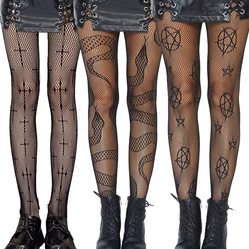 Gothic Party Tights – Goth N' Rock