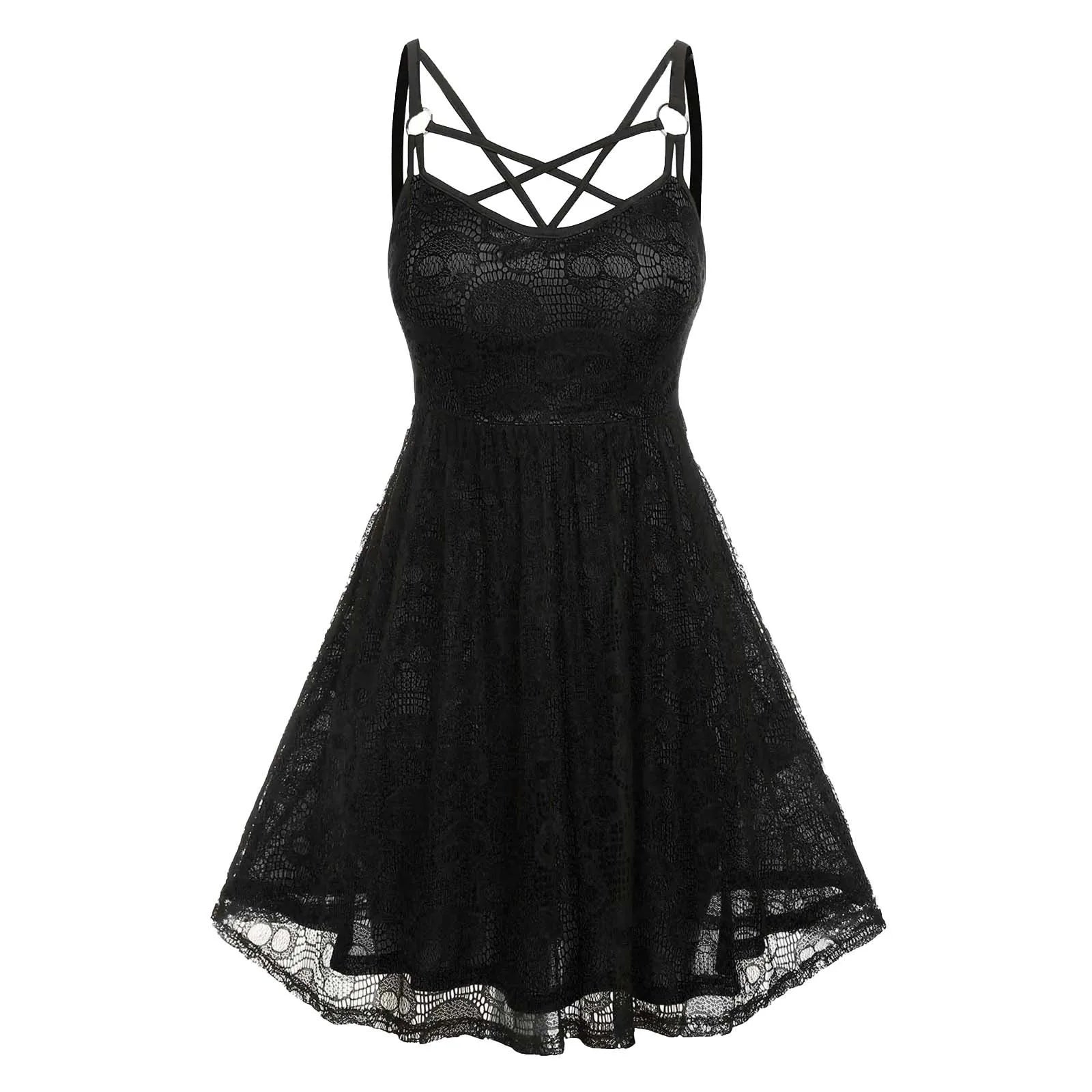 Women's Skull Dress – Goth N' Rock