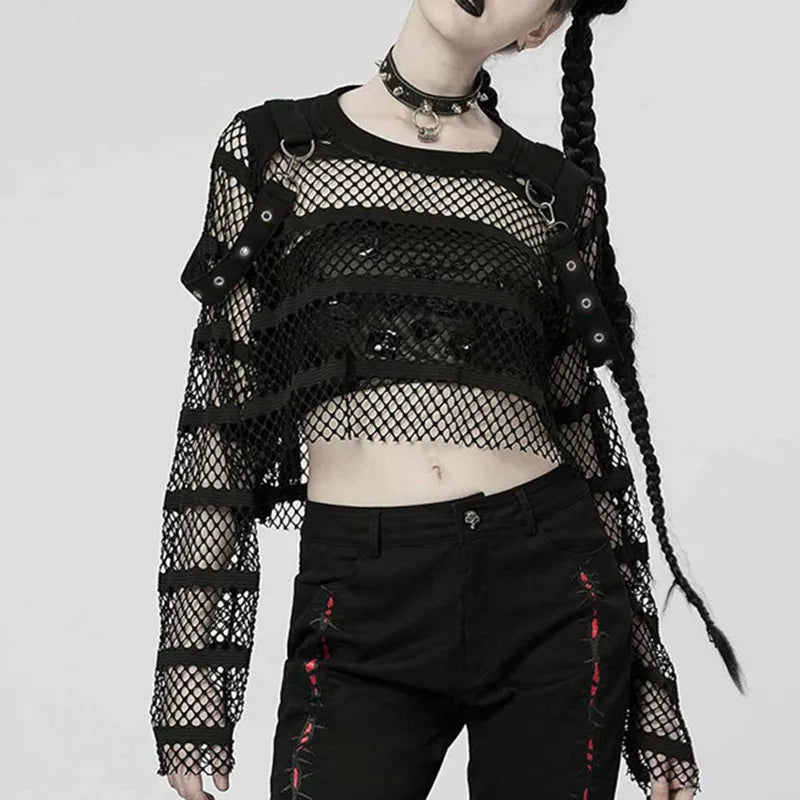 Women's Gothic Crop Top – Goth N' Rock
