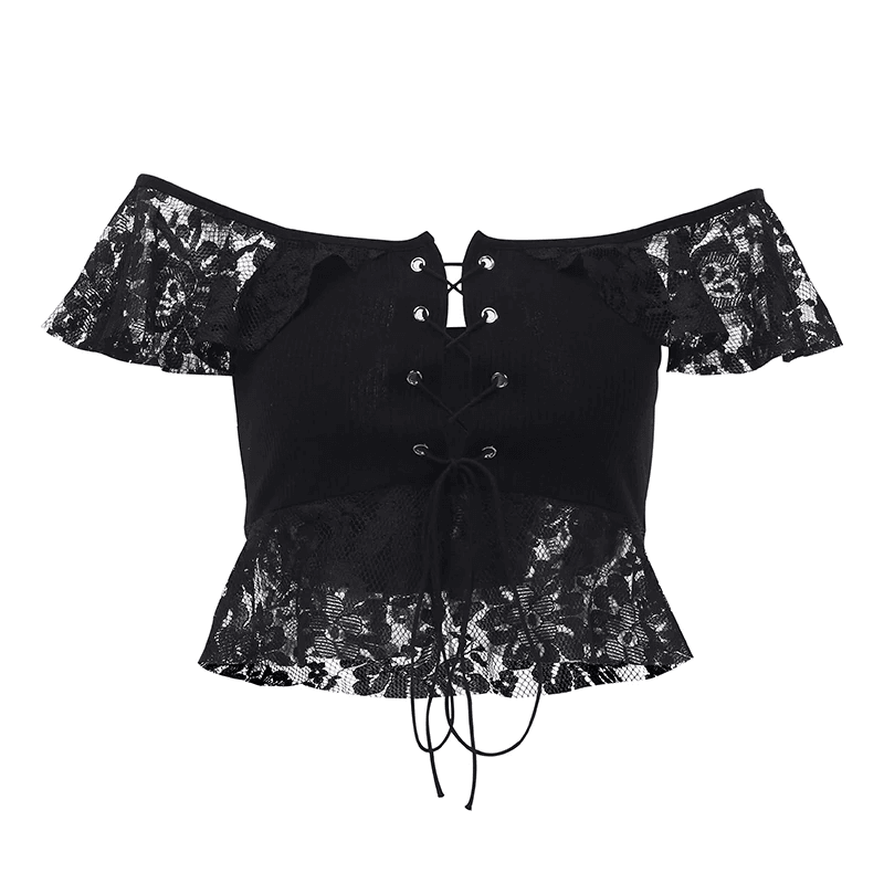 ELEGANT GOTHIC TOP – Goth N' Rock