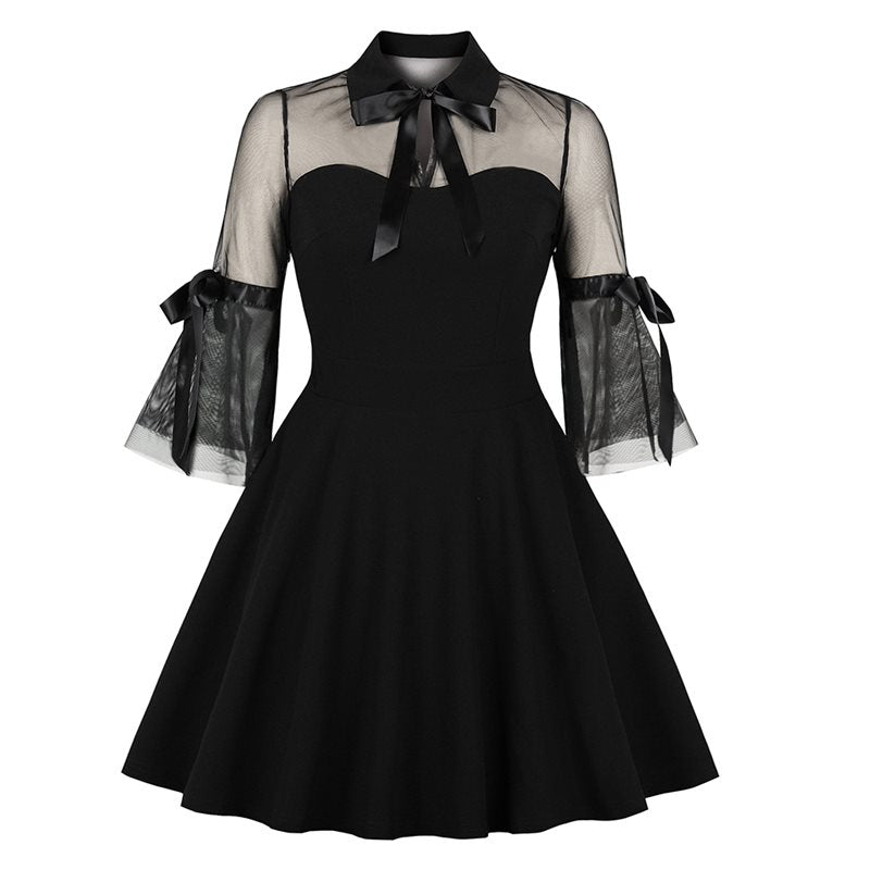 The Frills and Thrills Dress – Goth N' Rock