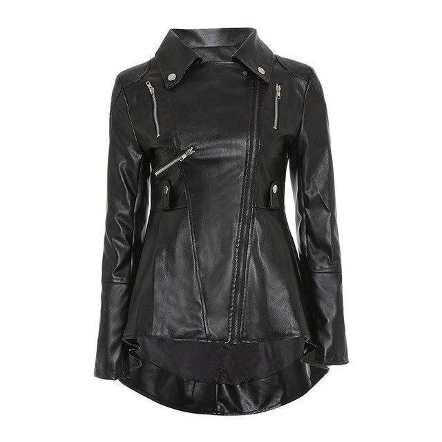 Gothic Leather Jacket Autumn – Goth N' Rock
