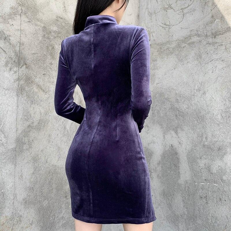 Velvet Night Dress – Goth N' Rock